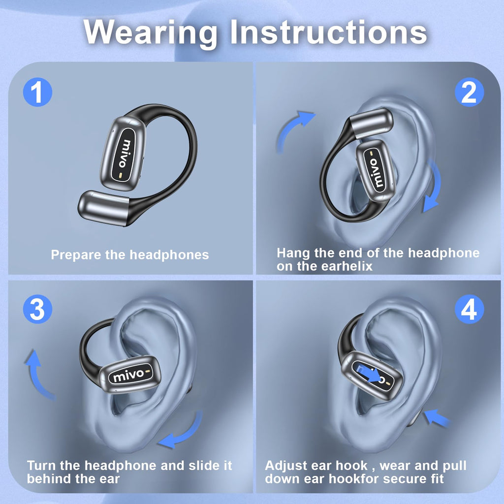 mivo Open Ear Headphones – ENACFIRE